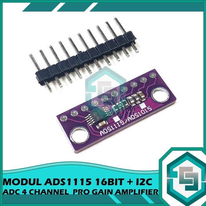 Jual Modul Module 16Bit I2C Ads1115 Adc 4 Channel | Shopee Indonesia