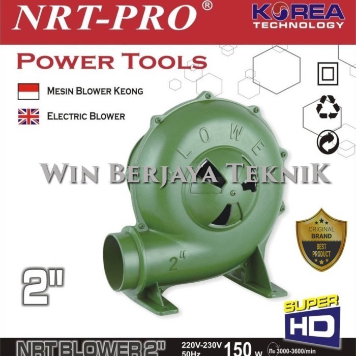 Jual NRT-PRO Mesin Blower Keong 2" 2 Inch Duduk Elektrik Electric | Shopee Indonesia
