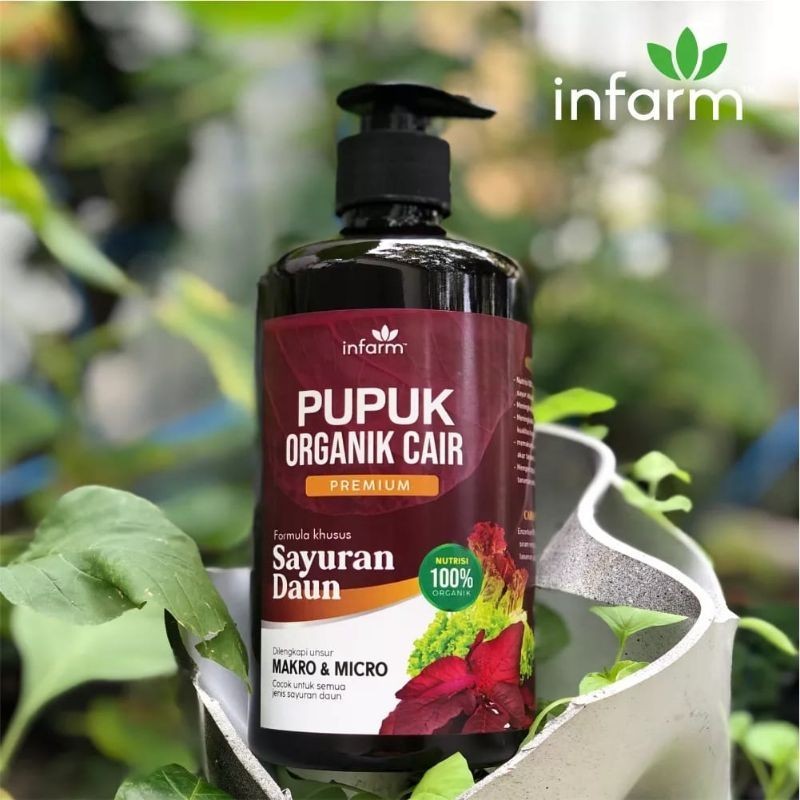 Jual Pupuk Organik Cair Sayur Daun 500 ml Pupuk Cair Pupuk Sayuran ...