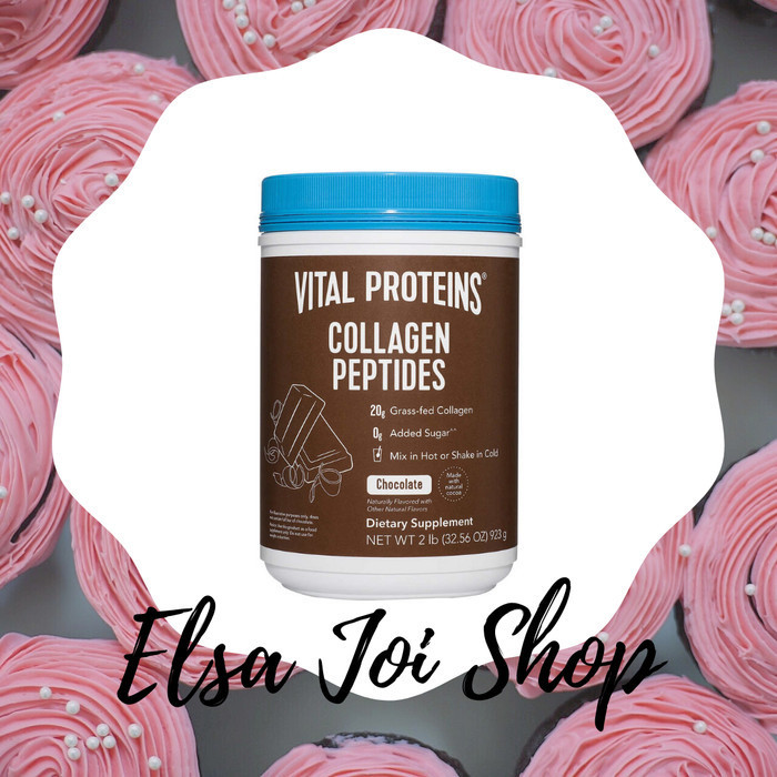 Jual VITAL PROTEINS COLLAGEN PEPTIDES CHOCOLATE - 923 GR | Shopee Indonesia