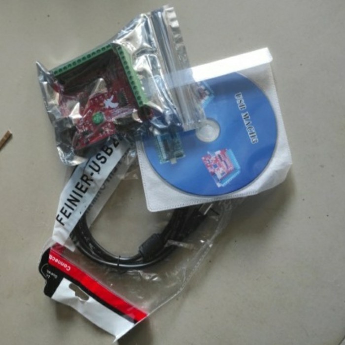 Jual Bitsensor Mach3 Mach 3 Breakout 4 Axis Cnc Controller Usb 100 Khz ...