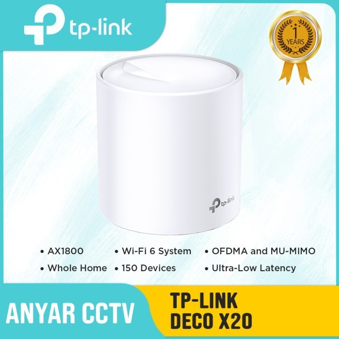 Jual TP-LINK DECO X20 1/2/3 PACK AX1800 Whole Home Mesh Wi-Fi 6 System ...