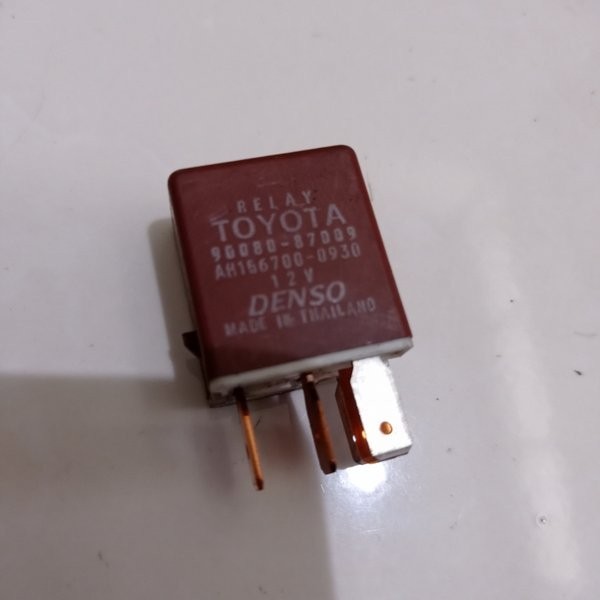 Jual Relay Toyota 90080-87009 12V Denso Made In Thailand Relai Fuel ...