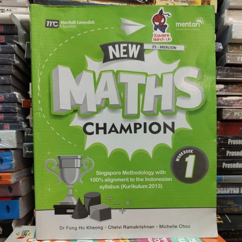 Jual New maths champion kelas 1 SD Workbook | Shopee Indonesia