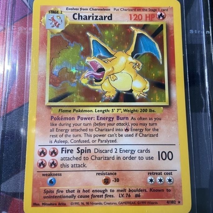 Jual Kartu Pokemon TCG EN English WOTC Base Set Charizard R Holo ...