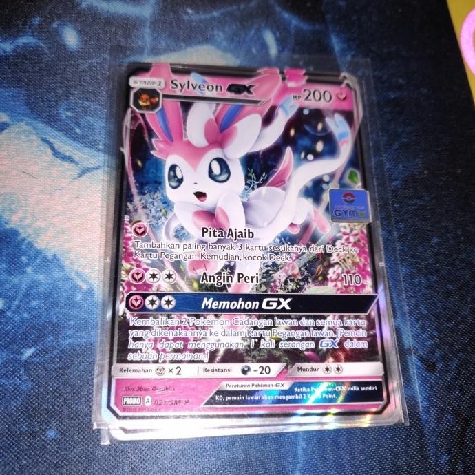 Jual Kartu Pokemon TCG ID Indonesia SM-P Sylveon GX Gym Promo | Shopee Indonesia