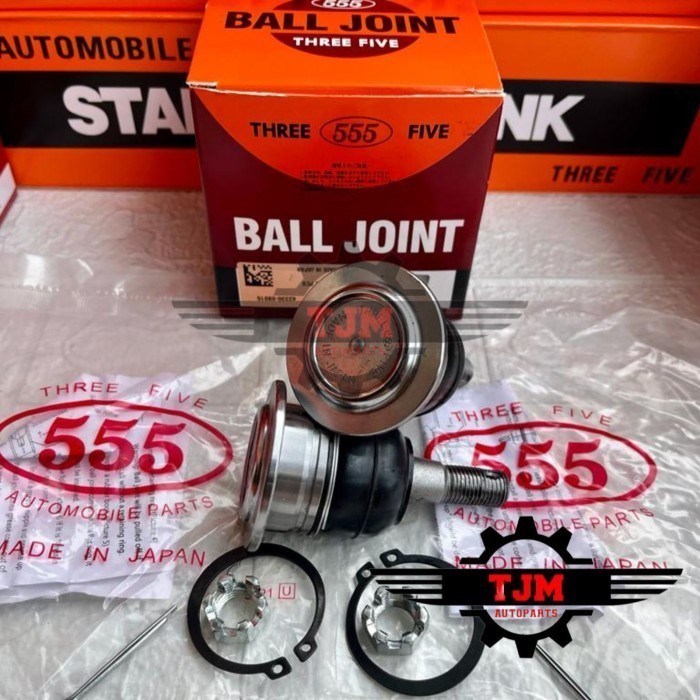 Jual Ball Joint Balljoint Atas Innova Fortuner 555 Japan Original 2Pcs ...