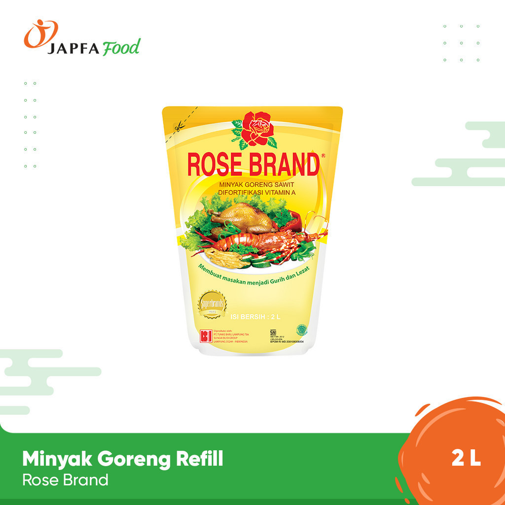 Jual Minyak Goreng Refill Rose Brand 2L | Shopee Indonesia
