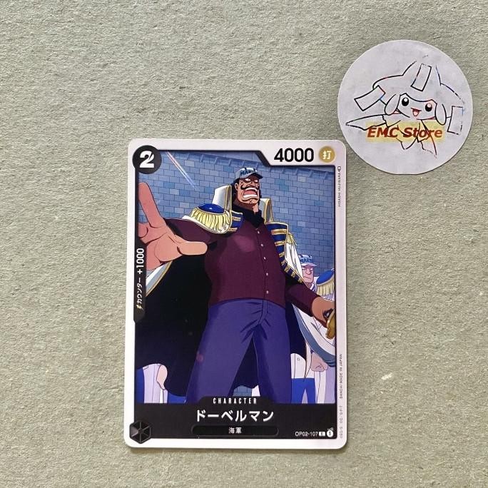 Jual One Piece TCG Japan - OP02 C Doberman | Shopee Indonesia