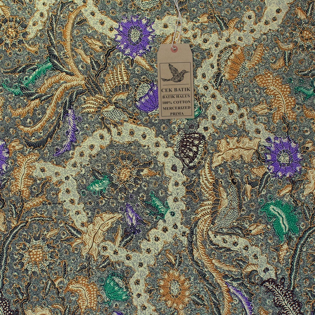 Jual Kain Batik - Motif Unik Burung Gradasi Suramadu | Shopee Indonesia