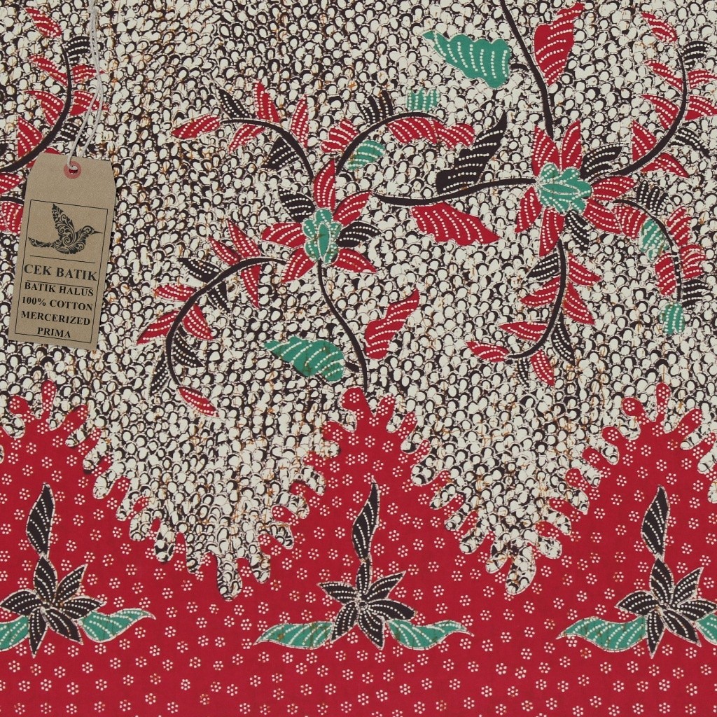 Jual Kain Batik - Motif Unik Bunga background Sisik Batik Manis ...