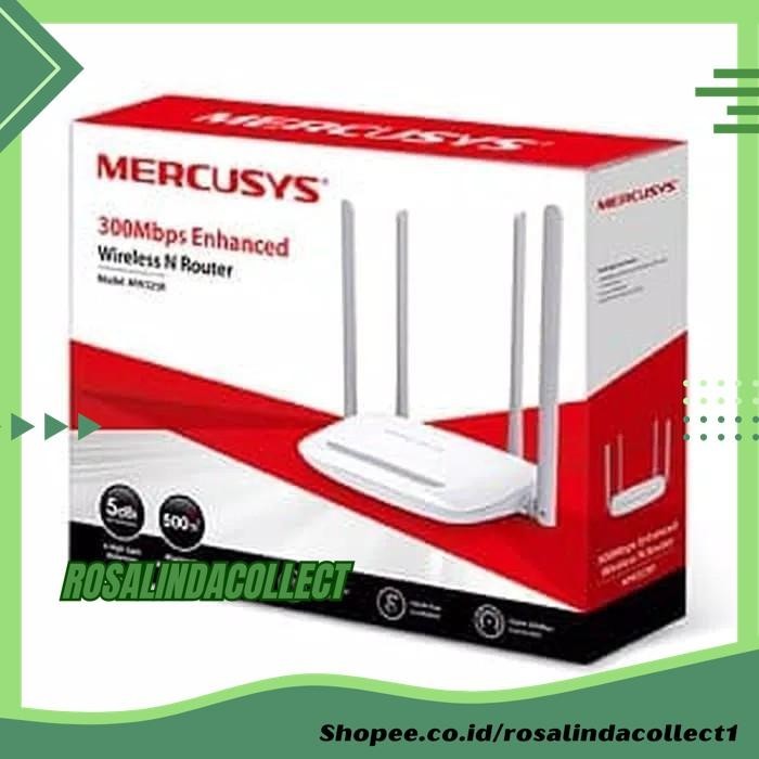 Jual MERCUSYS MW325R 300MBPS ENHANCED WIRELESS N ROUTER PRODUK KUALITAS ...