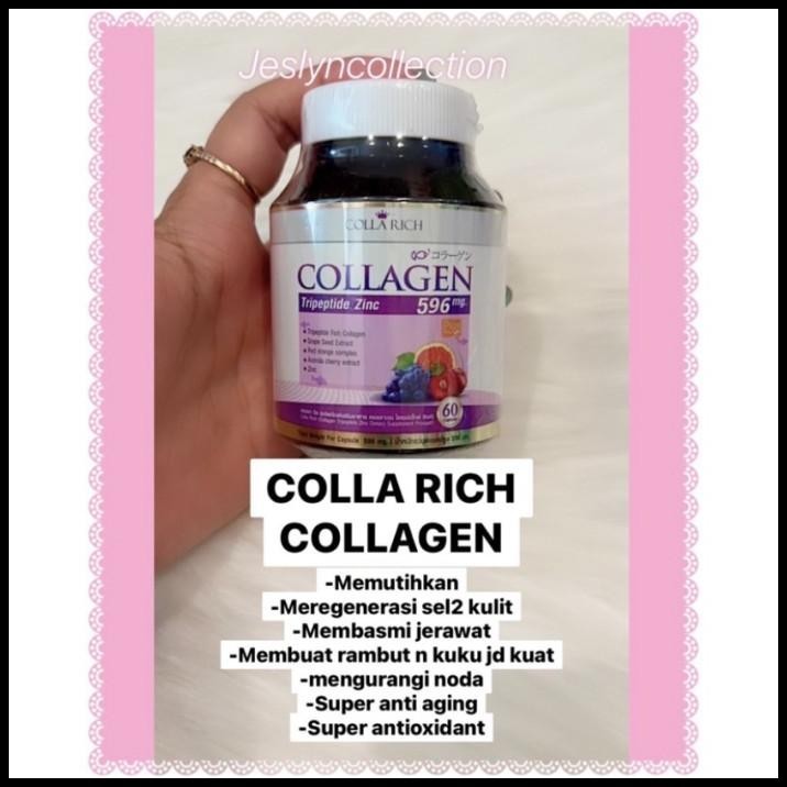 Jual Collagen Tripeptide Zinc Plus Vitamin C Original Colla Rich ...