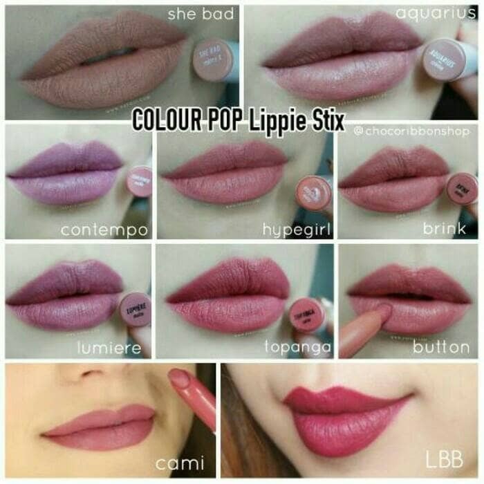 Jual Terlaris!! COLOUR POP LIPPIE STIX LIPS 100% LIPSTICK COLOURPOP USA ...