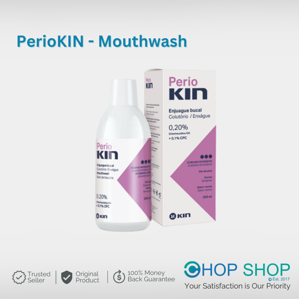 Jual PerioKin Perio Kin Obat Kumur Chlorhexidine hexidine chx mouthwash ...