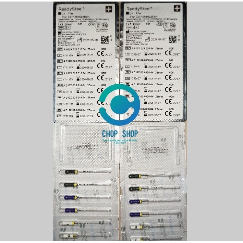 Jual Original Dentsply C+ File C Plus File C File Endodontik C Pilot ...