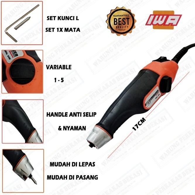 Jual Iwa Alat Mesin Ukir Gravir Grafir Listrik Tangan Electric Engraver ...