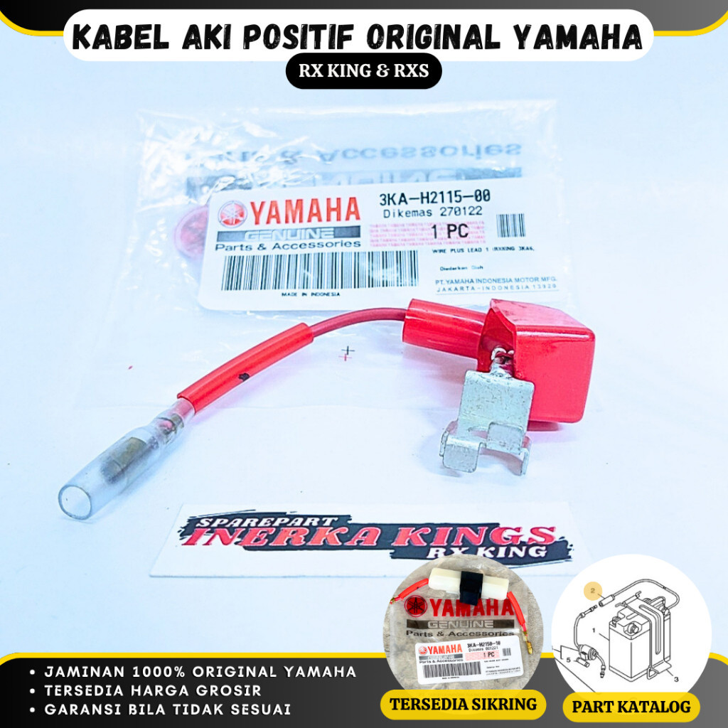Jual Wire plus kabel aki plus Positif Rx king RXK RXS ORIGINAL 3KA ...