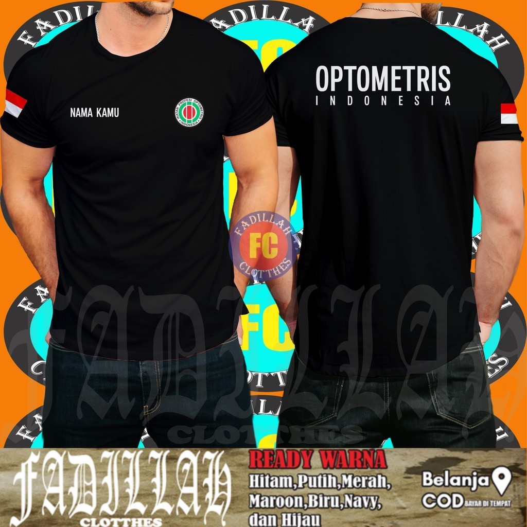 Jual Baju Kaos IROPIN Ikatan Profesi Optometris Indonesia Gratis Nama ...