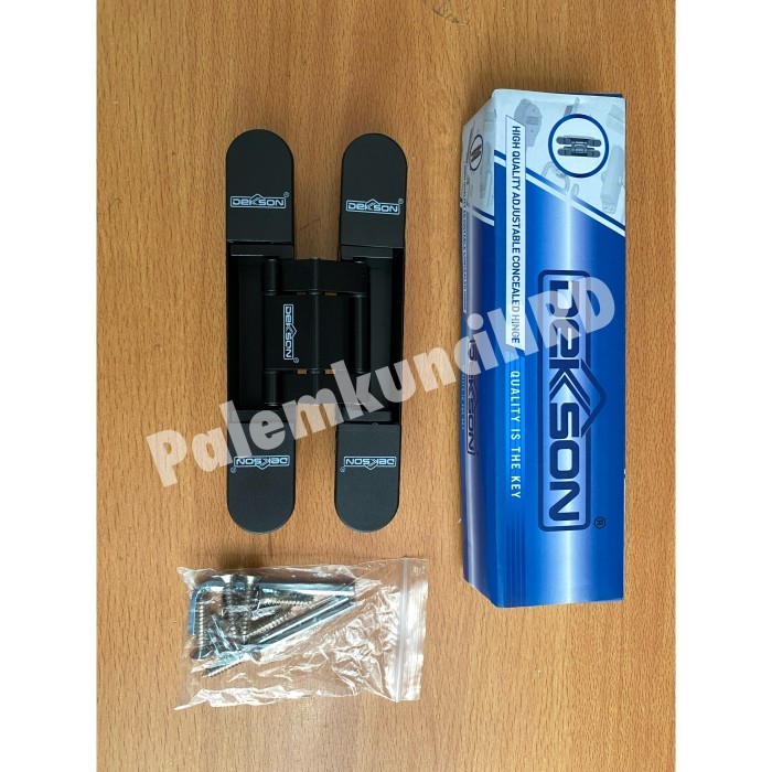 Jual Engsel Concealed Dekkson Es Conc D40 Black Invisible Hinge Dekson ...