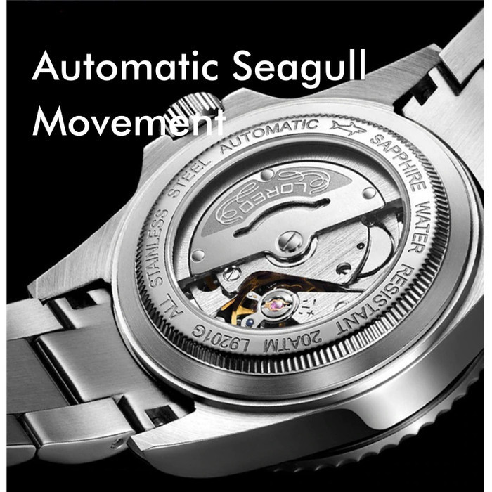 Jual Loreo Automatic Submariner Homage Alt. Pagani Design Automatic ...
