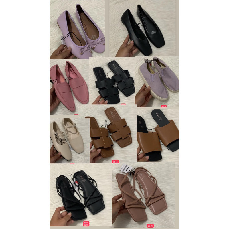 Jual [BEST DEAL] SALE!! rubi flat and shoes all original store | Shopee ...