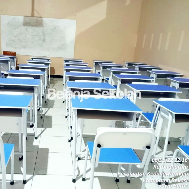 Jual Meja Kursi Murid Sekolah SMA SMP SD SMK - Meja Belajar | Shopee ...