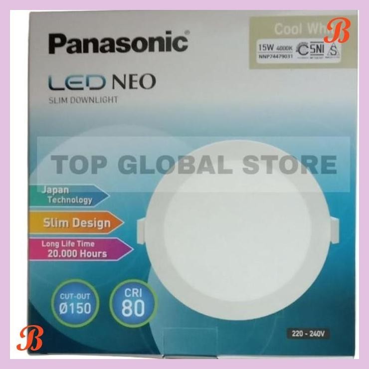 Jual LAMPU DOWNLIGHT LED NEO SLIM 15 WATT BULAT 4000K ( NATURAL ...