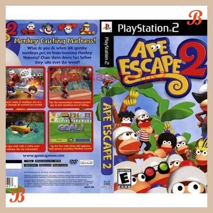 Jual | KSP | APE ESCAPE 2 - CD PS2 KASET PS2 GAME PS2 | Shopee Indonesia