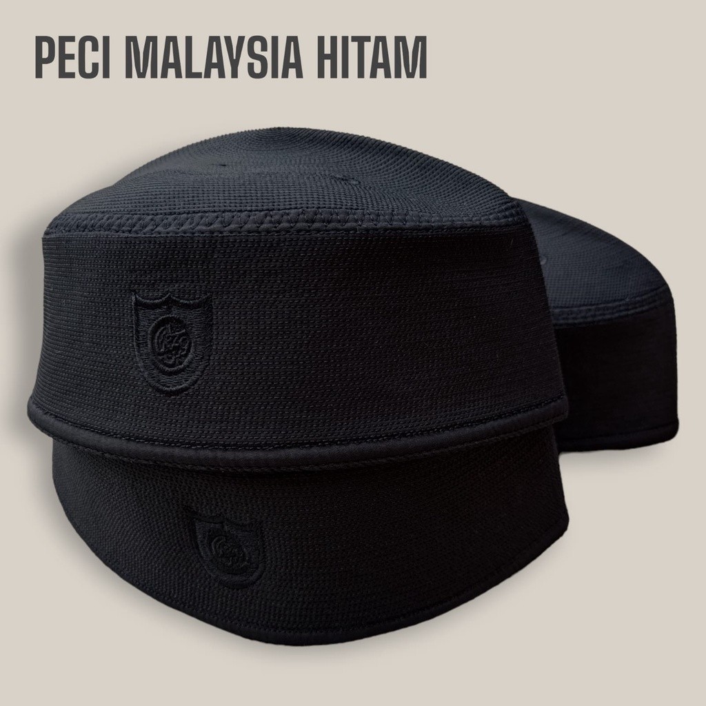 Jual Kopyah Hitam Peci Hitam Songkok Hitam Malaysia | Shopee Indonesia