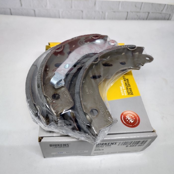 Jual brake shoe sepatu rem kampas rem belakang Nissan march | Shopee ...