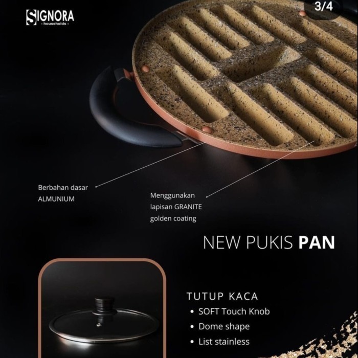 Jual Signora Pukis Pan Kompor cetakan kue pukis | Shopee Indonesia