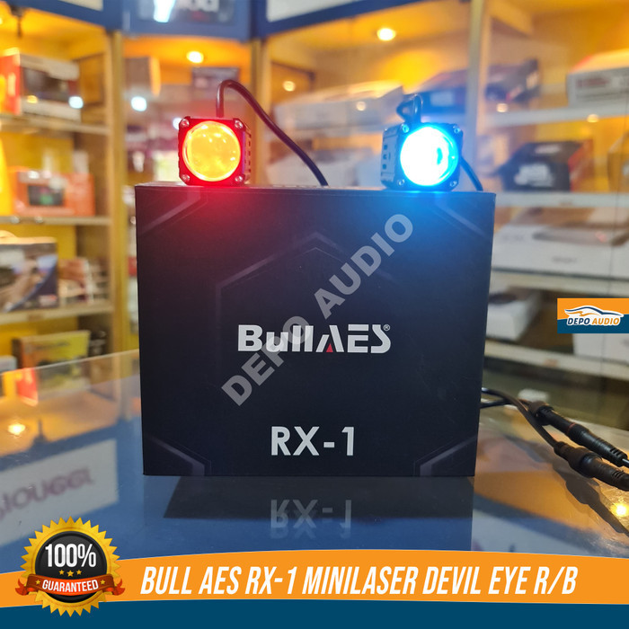 Jual Bull Aes Rx1 / Rx-1 D2 Lampu Tembak Mini Laser Demon Red ...