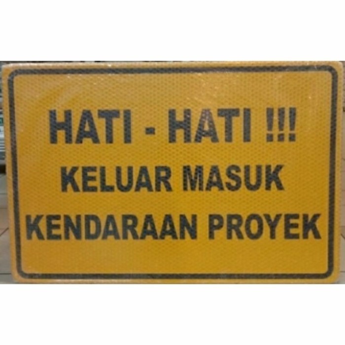 Jual Rambu Kurangi Kecepatan. Rambu Lalu Lintas. Ukuran 80x120 cm ...