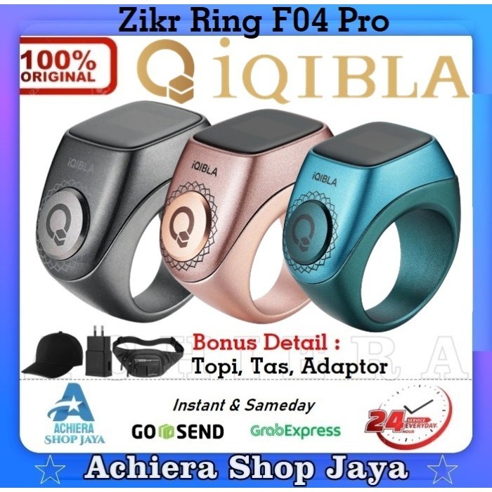 Jual Iqibla Zikr Ring Flex F04 Pro Smart Ring Tasbeh Digital Zikir F04 Pro | Shopee Indonesia