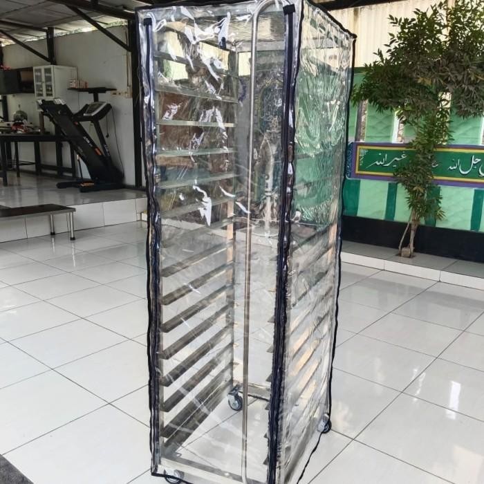 Jual Cover Plastik Penutup Rak Loyang Roti Untuk Rak 10-15 Susun 098 ...
