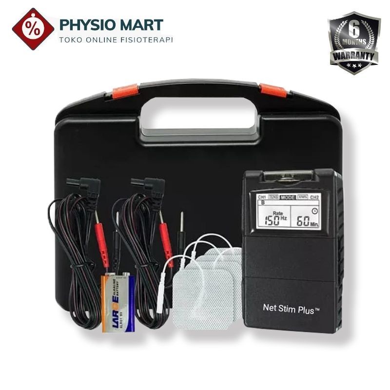 Jual Tens + Ems/Nmes Net Stim Plus 2 Alat Fisioterapi Portable | Shopee ...