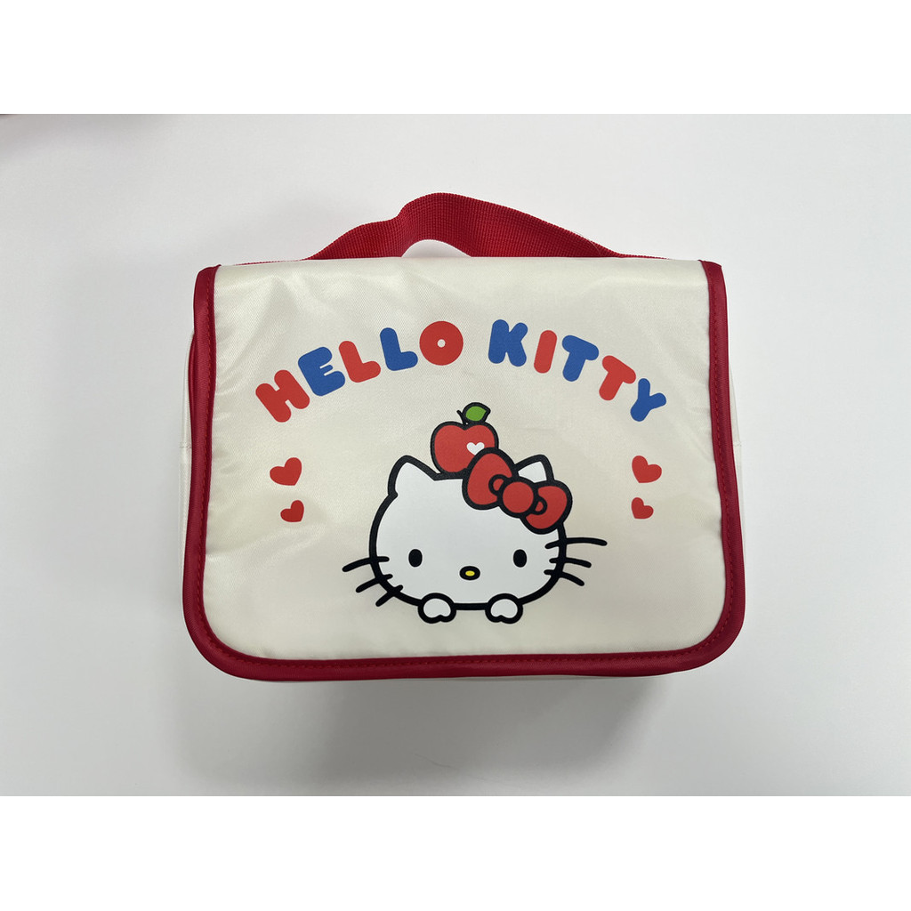 Jual Travel Bag Miniso Hello Kitty Apple Collection Toiletry Bag Tas ...