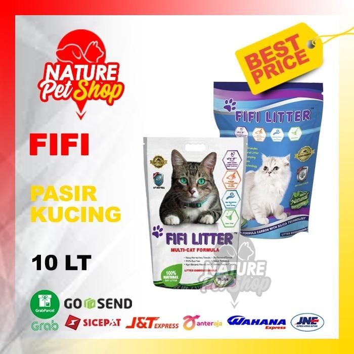 Jual FIFI CAT LITTER PREMIUM PASIR KUCING FIFI 10LT | Shopee Indonesia