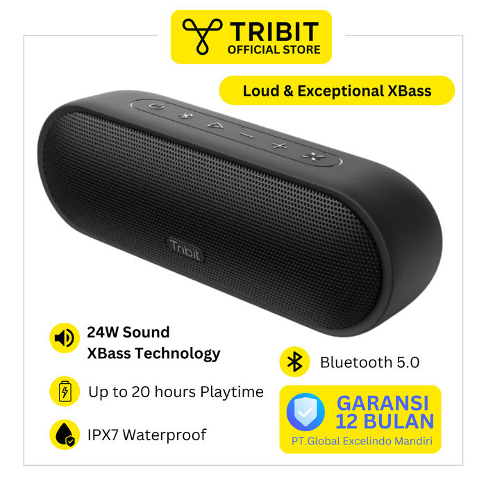 Jual Tribit MaxSound Plus Wireless Portable Speaker (2021 Upgraded ...