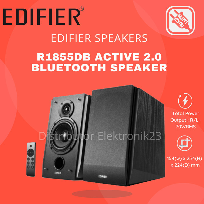 Jual Edifier R1855DB Bluetooth 5.1 Speaker with SUB OUT 70W RMS ...