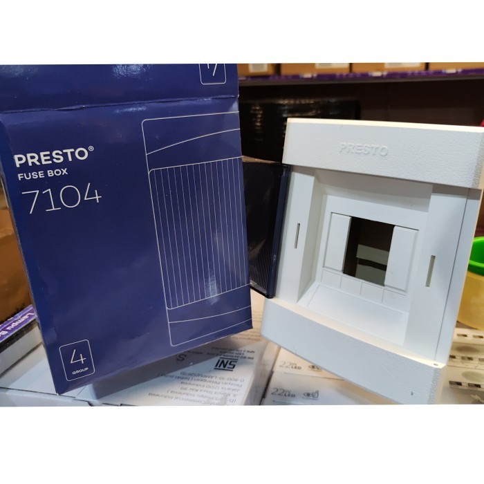 Jual BOX MCB 4 GROUP PRESTO INBOW 7104 FUSE BOX | Shopee Indonesia