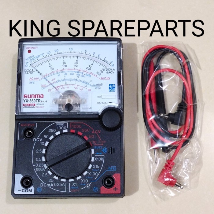 Jual Multi Tester Multitester Analog Manual Sunma Yx 360Tr E L B ...