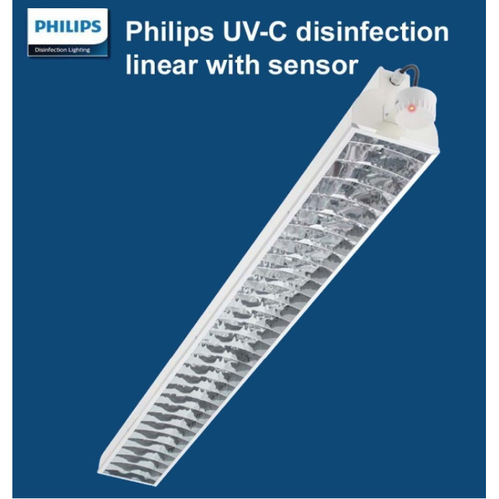 Jual Philips Uvc Disinfection Linear With Sensor Sterilizer Ruangan 36W ...