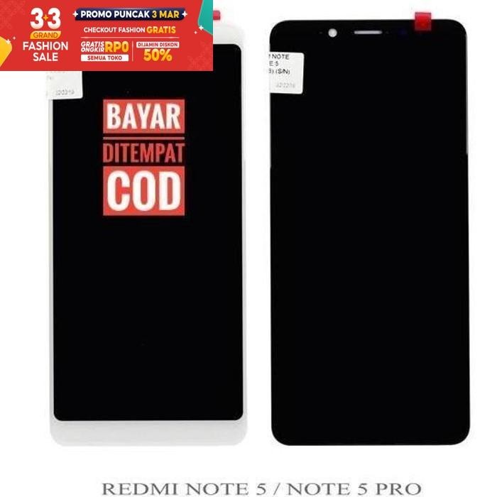 Jual LCD XIAOMI REDMI NOTE 5 / NOTE 5 PRO FULLSET + TOUCHSCREEN ORIGINAL 2102T | Shopee Indonesia