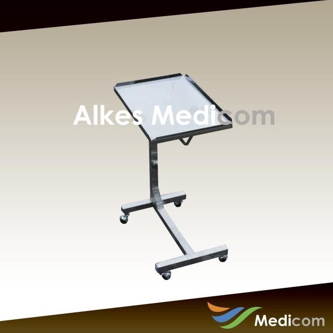 Jual Meja Mayo | Tempat Makan Pasien | Over Bed Table Stainless Steel ...