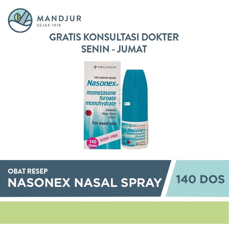 Jual Nasonex Nasal Spray 140 Dosis | Shopee Indonesia