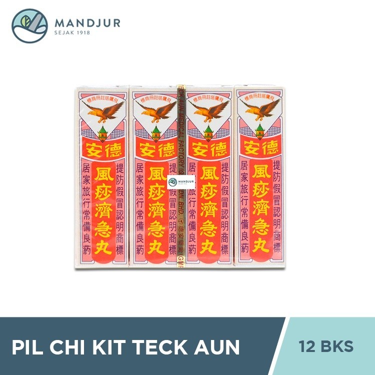Jual Pil Chi Kit Teck Aun (12 bungkus) | Shopee Indonesia