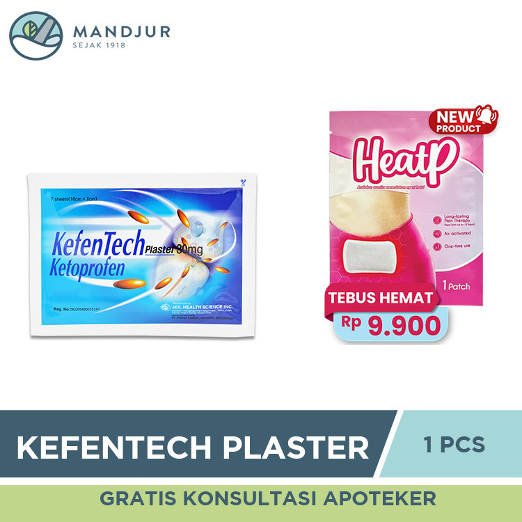 Jual Kefentech Plaster 30 Mg - Koyo Pereda Nyeri Bengkak Keseleo ...