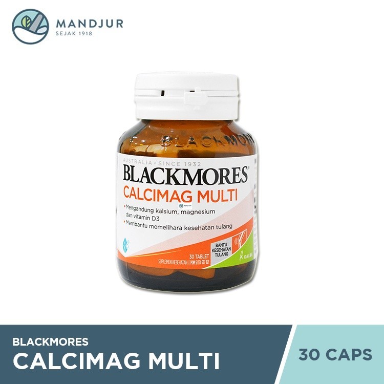 Jual Blackmores Calcimag Multi Isi 30 Tablet | Shopee Indonesia